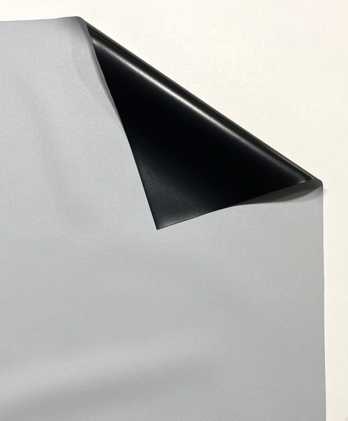 Silver Ticket Products Solid Front Projector Screen Material Grey Fron